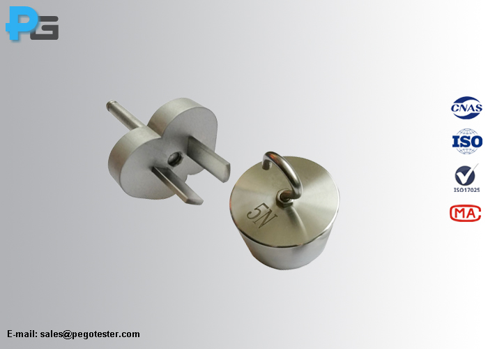 Two-Pin Gauge for Checking the Resistance to Lateral Strain